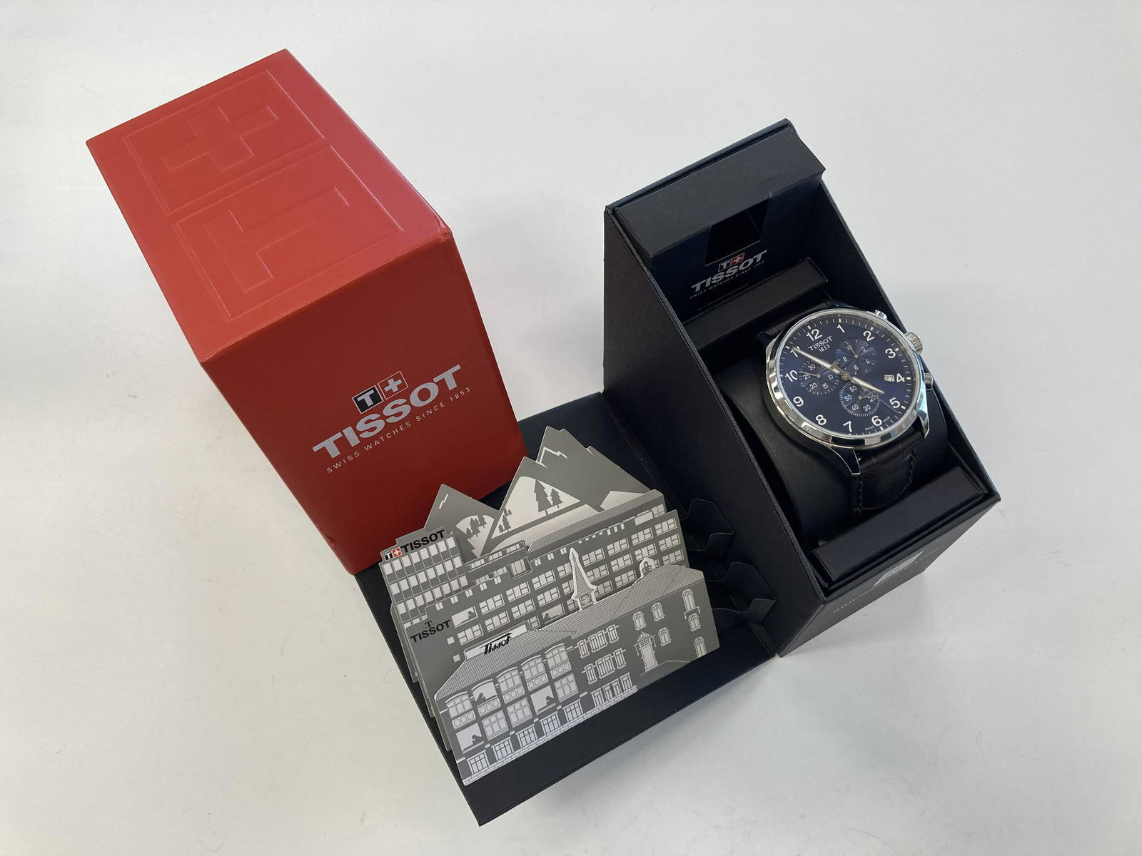 Tissot T116617a Battery Men`s Watch With Box And Paper Auction