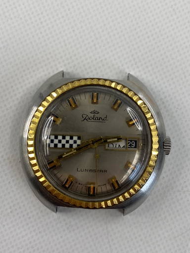Vintage Roland Lunastar Automatic Men's Watch