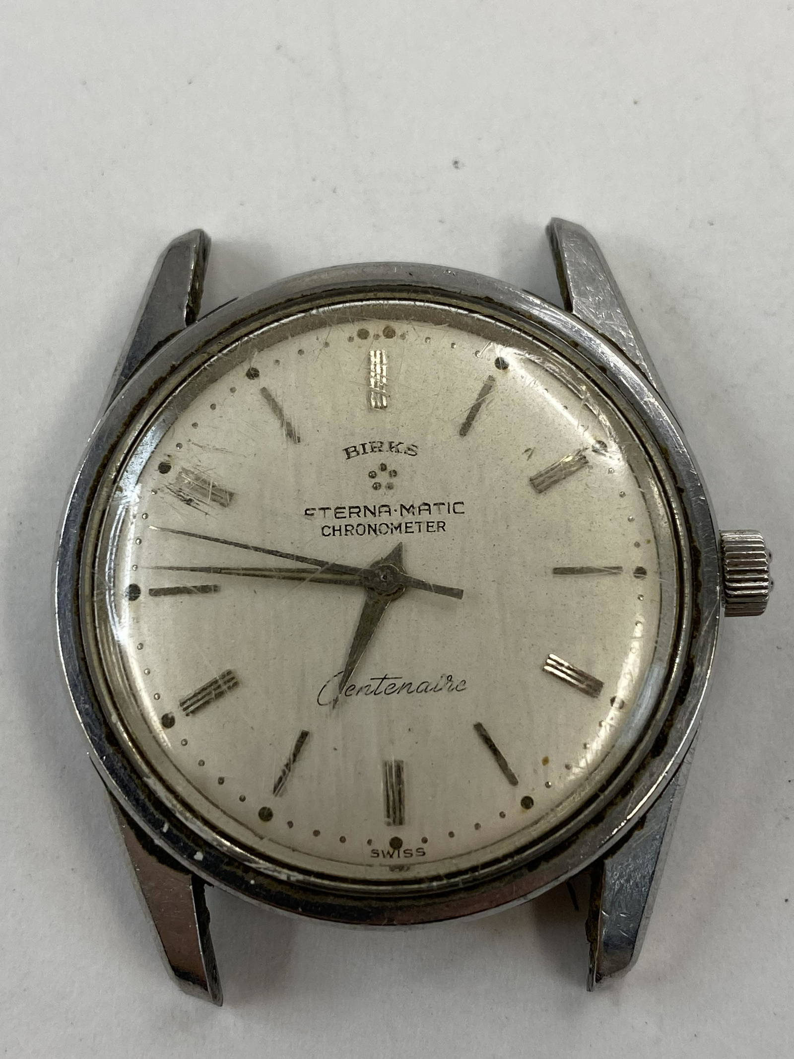Vintage Birks Eterna-matic Centenaire Automatic Men's Watch Auction