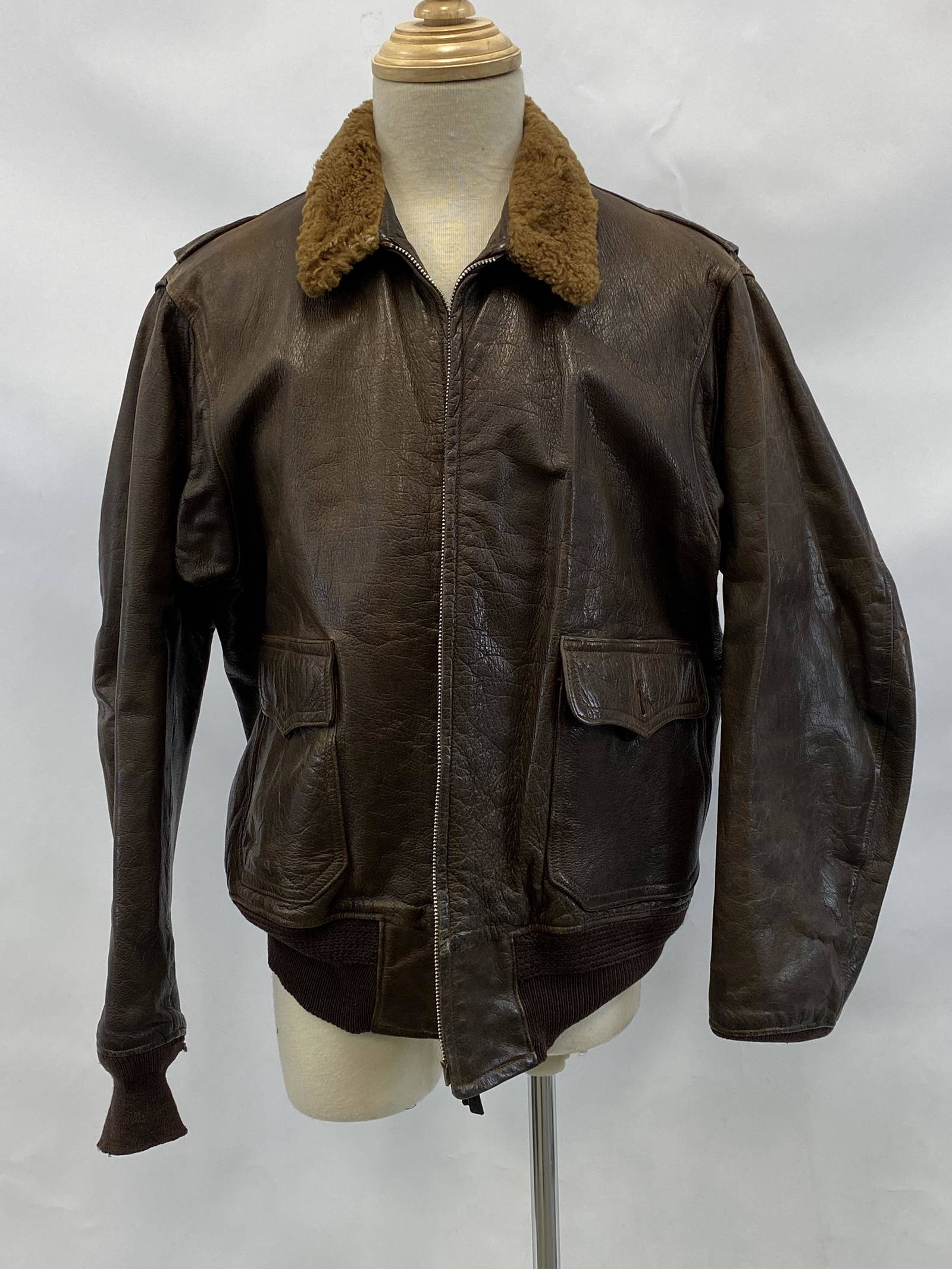 1939-45 Ww2 Air Force Pilot Leather Jacket Auction