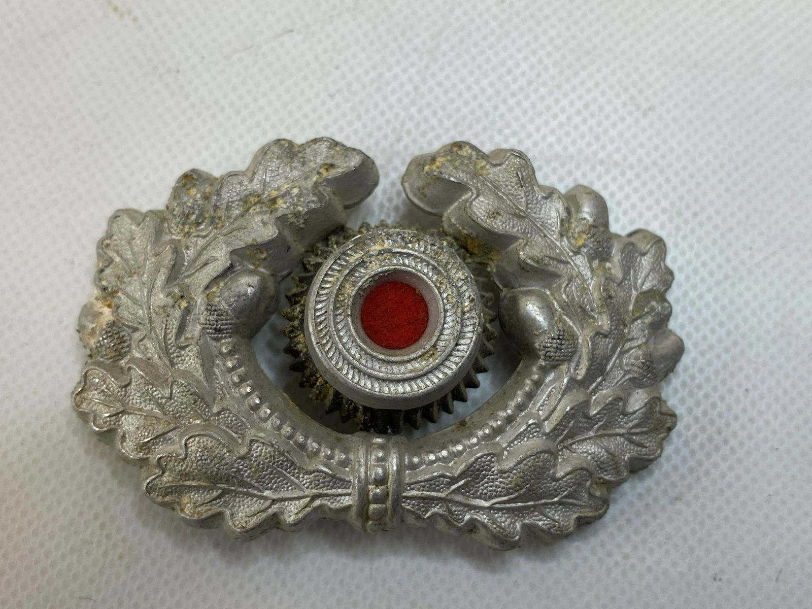 Wwii German Police Shako Cap Insignia Badge