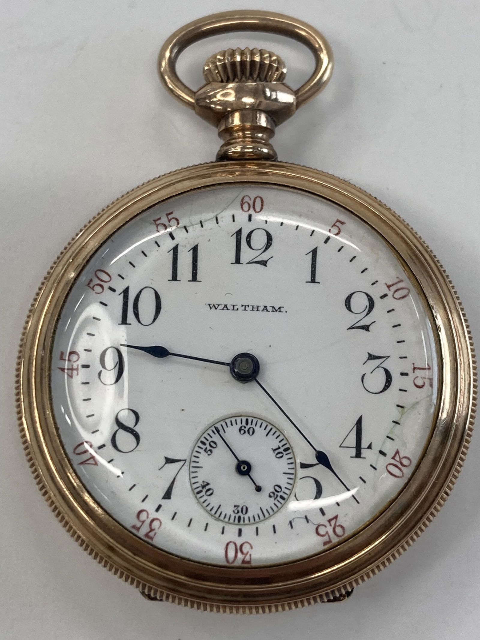 Antique Waltham 17 Jewels Gold Filled Pocket Watch Auction
