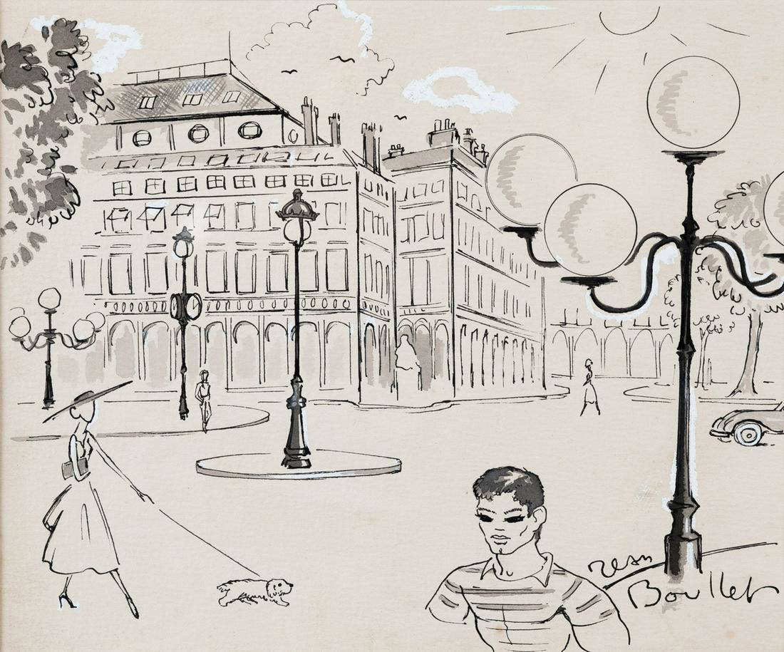 Jean Boullet (1921-1970) Auction