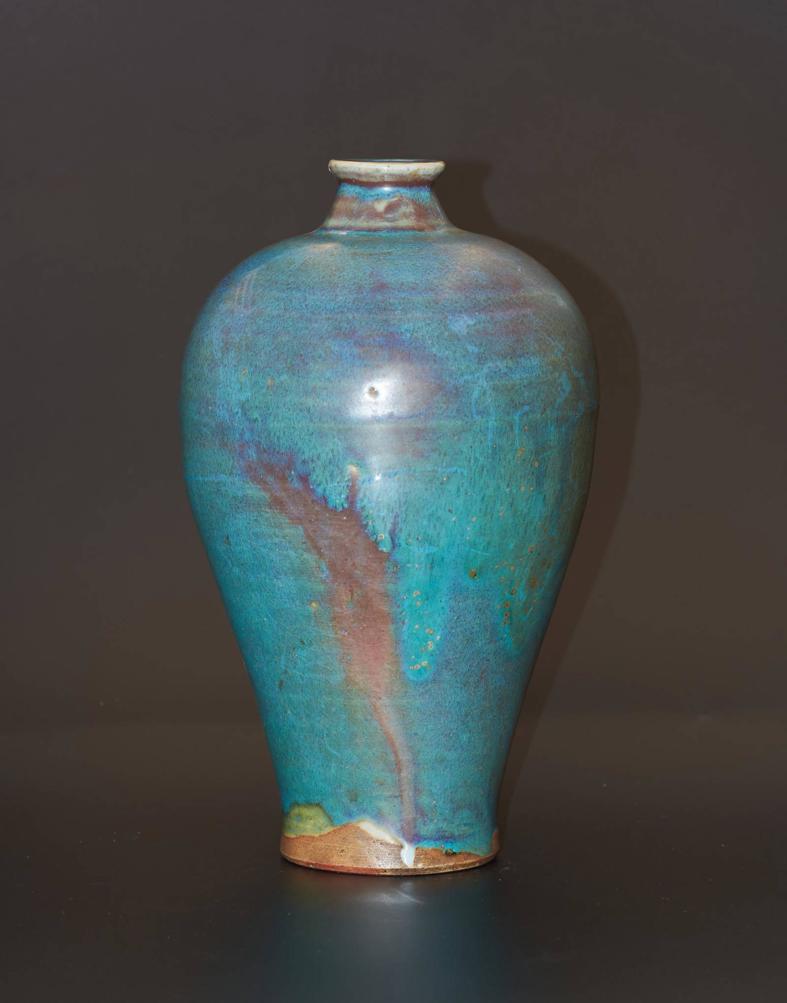 A Purple-splashed 'jun' Meiping, Ming Dynasty (private English ...