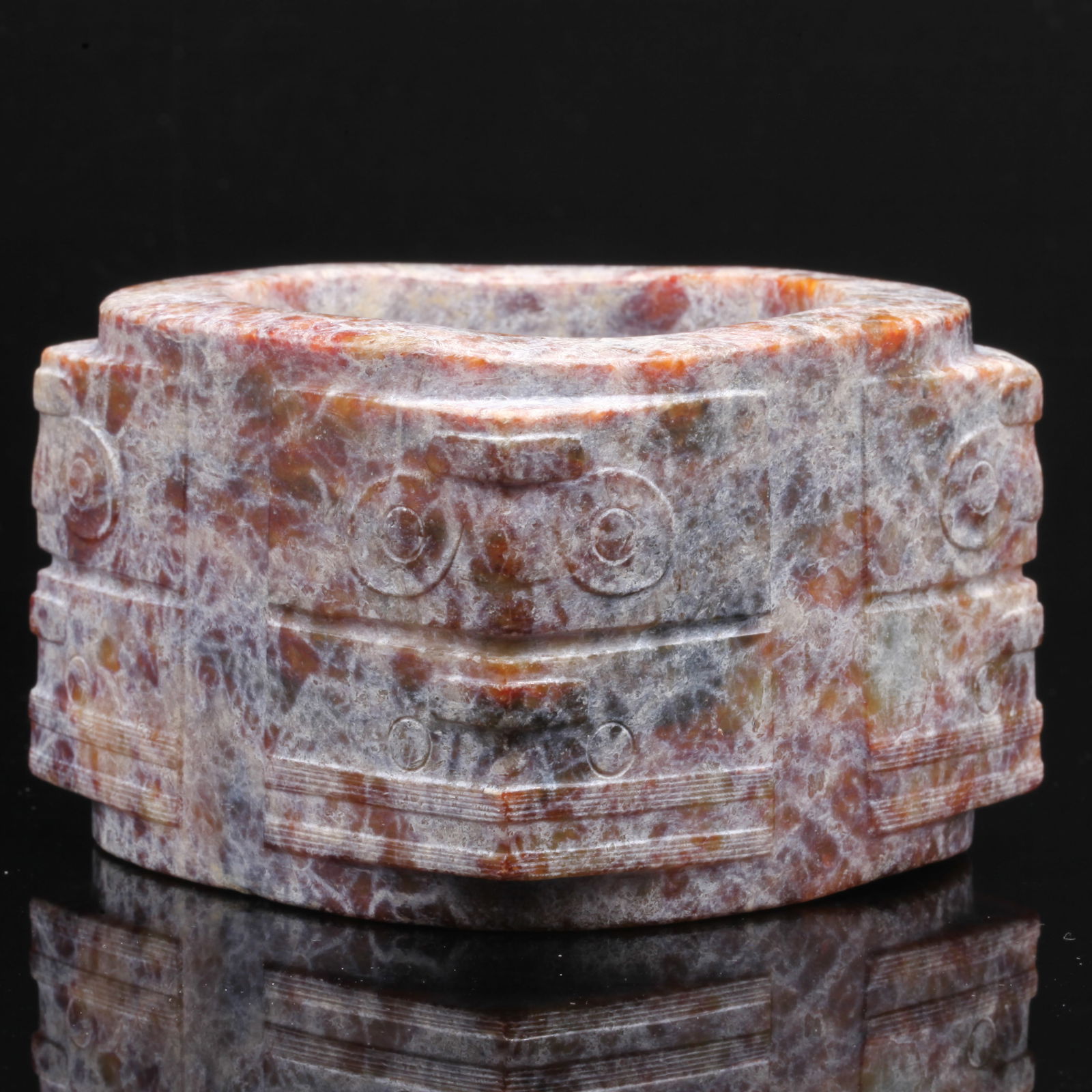 An Archaic Jade Cong, Neolithic Period, Liangzhu Culture (private ...