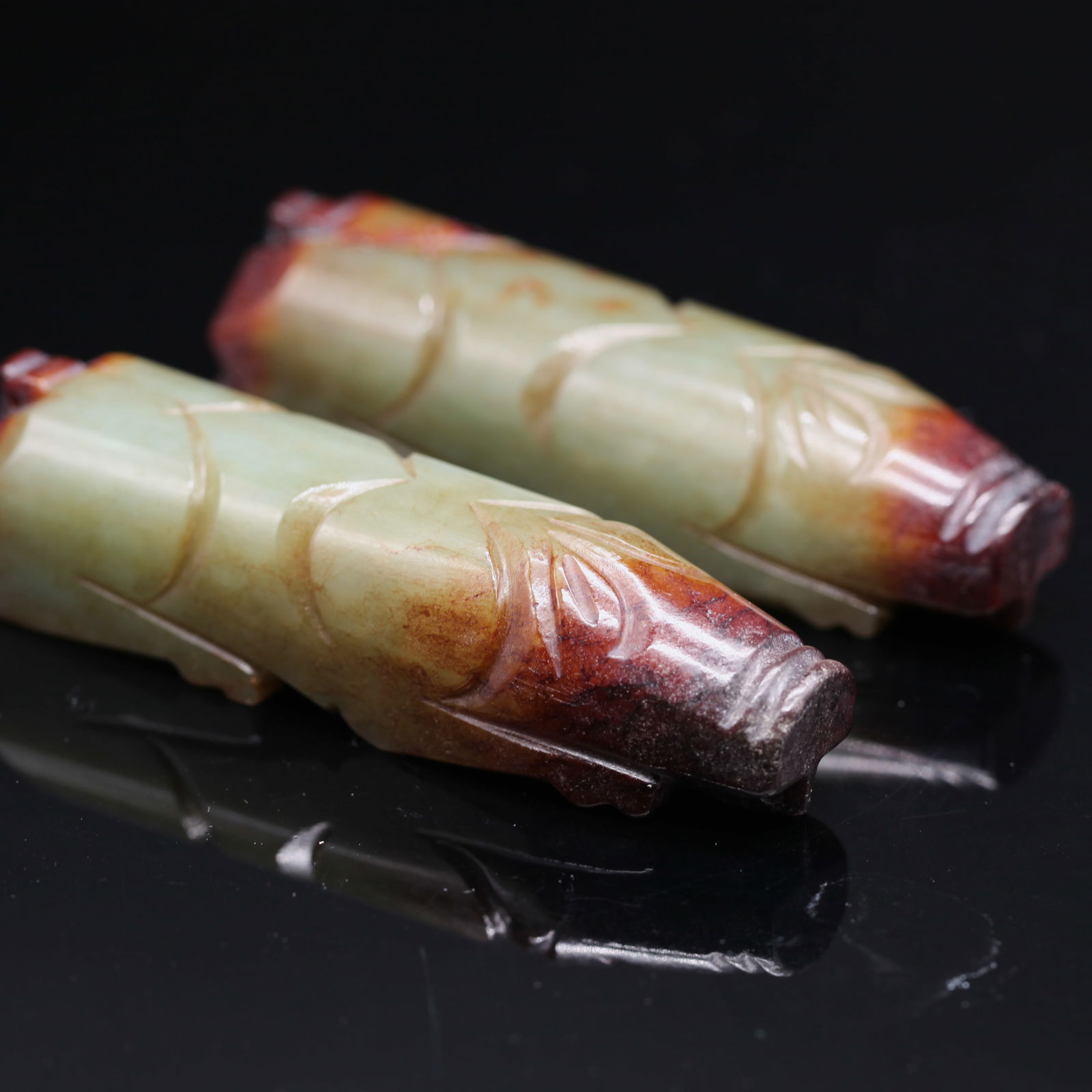 A Pair Of Jade Pigs, Han Dynasty Auction