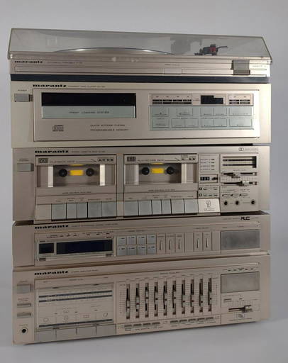 Marantz Stereo Amplifier, Deck, Turntable, Cd Set