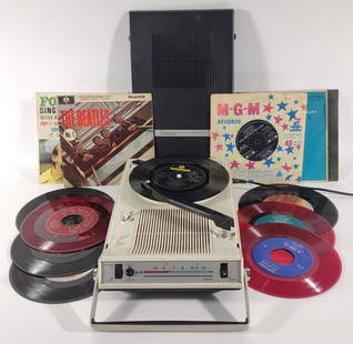 Vintage Decca Lone Ranger Record Player