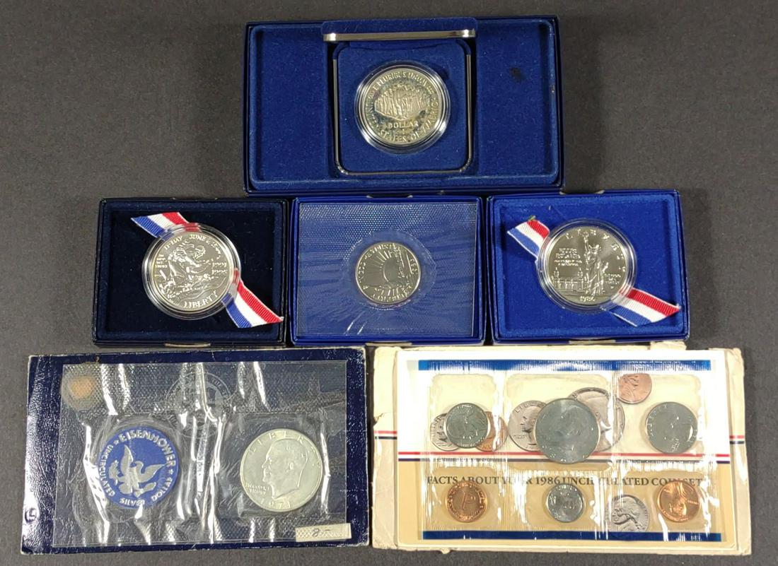 1980s Us Mint Proof Coin Set