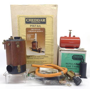 Cheddar Pegasus Live Steam Model Boat Plant, Pressure