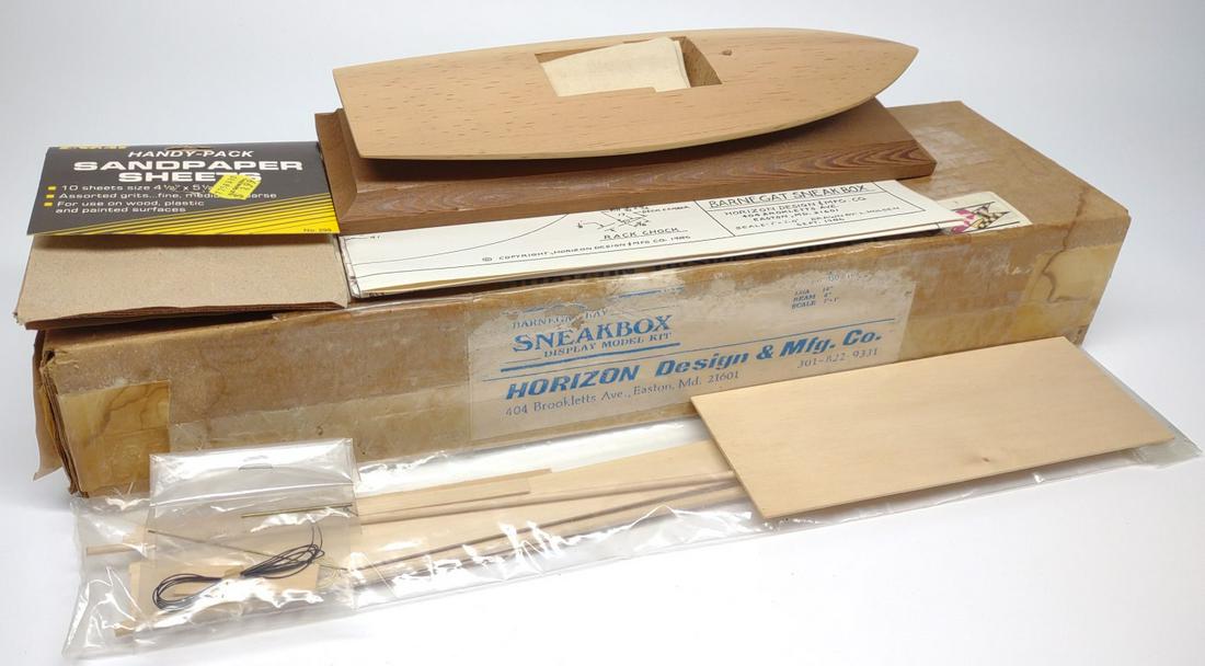 Sneakbox Barnegat Bay Boat Model Kit