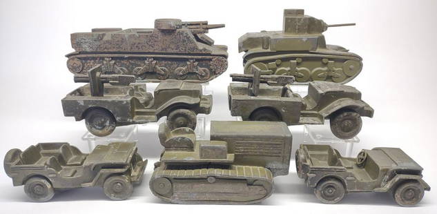 7 Die Cast Metal Toys