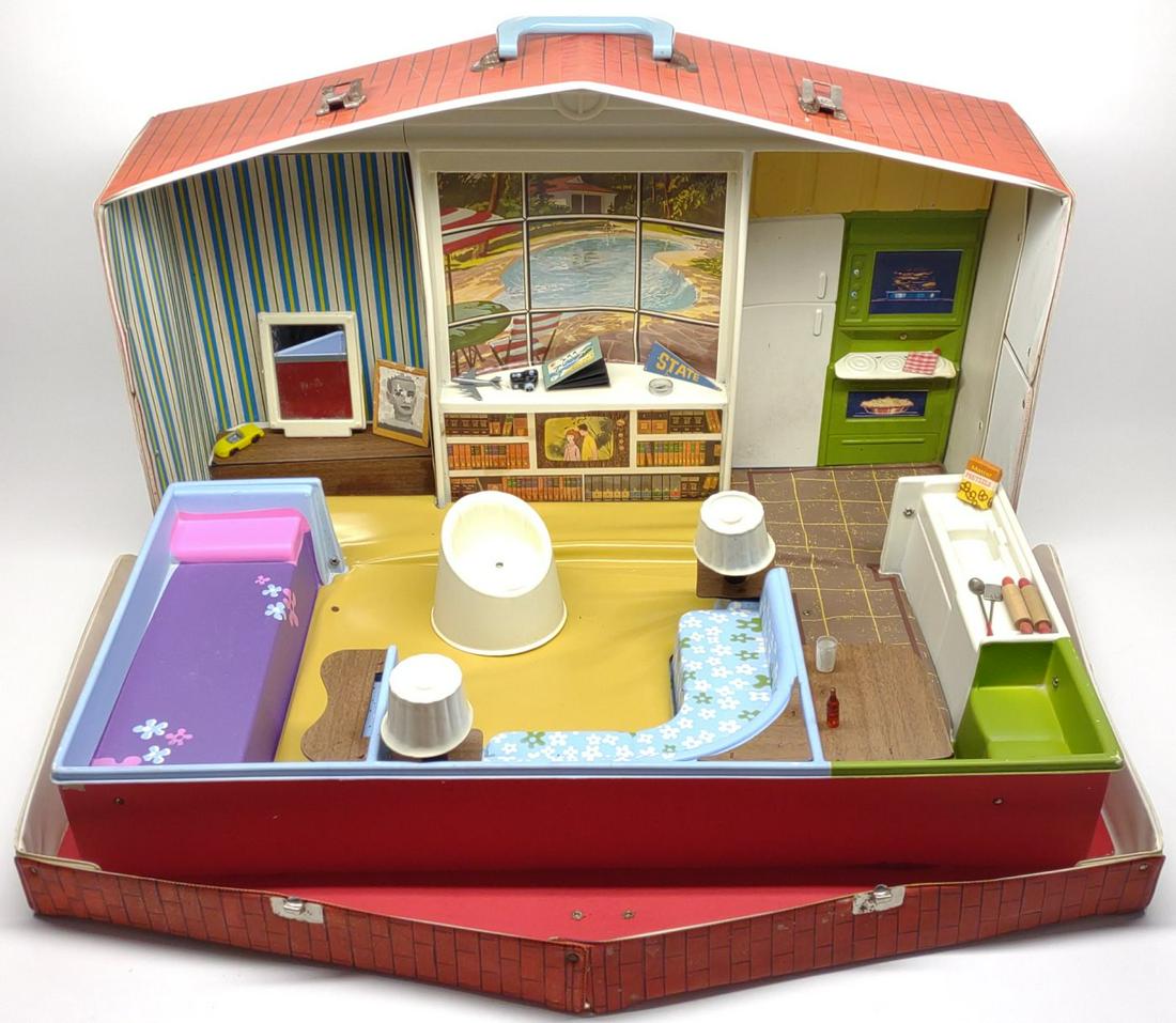1965 Barbie Skipper Deluxe House Play Set