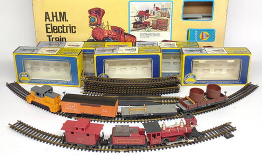 Ahm Ho Wild West Freight Train Set