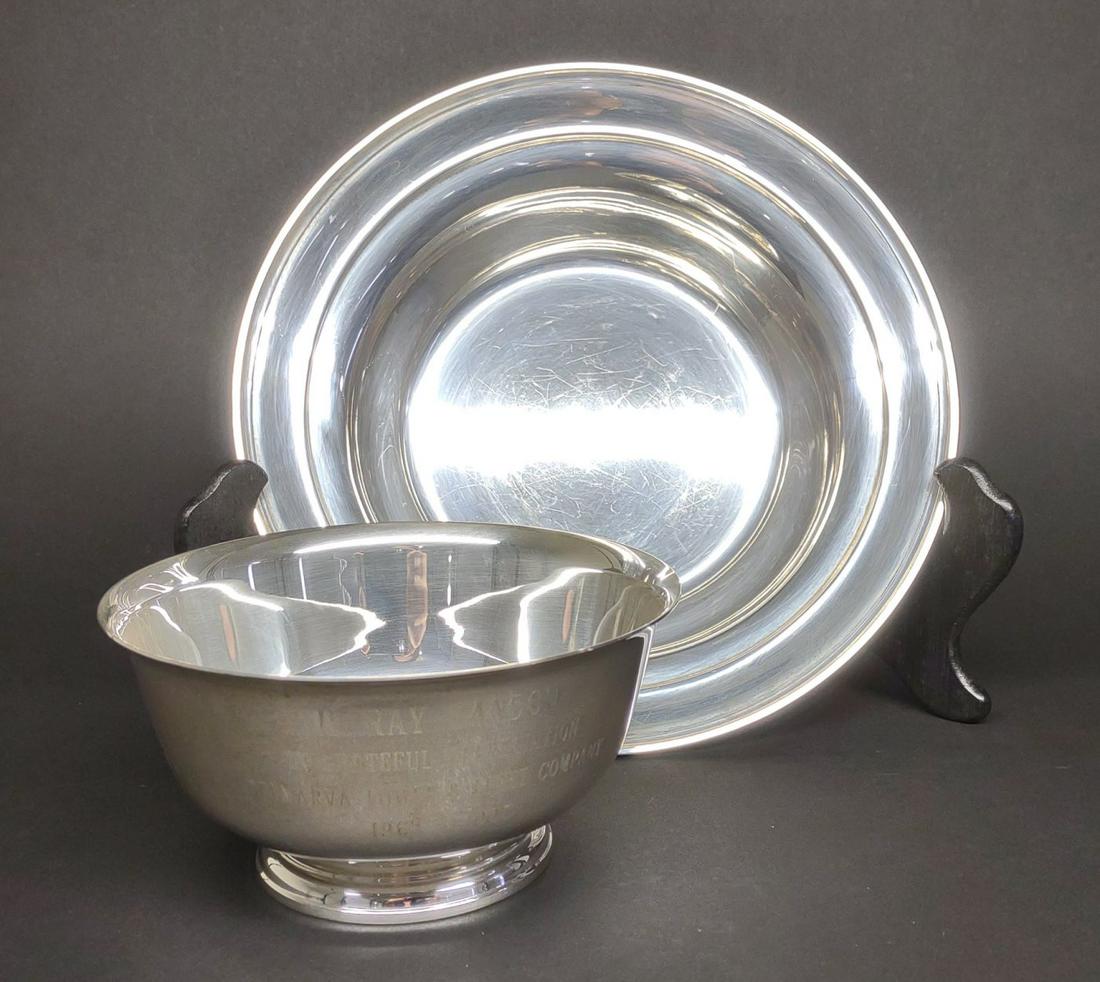 2 Kirk Stieff Sterling Silver Bowls