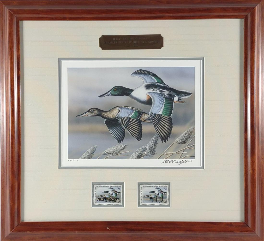 1993 Delaware Signed Duck Stamp Print