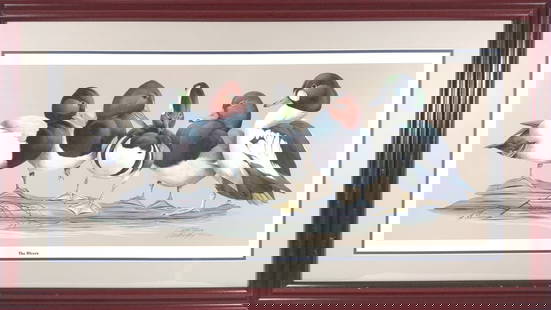 Art Lamay Signed Numbered Pelican Print