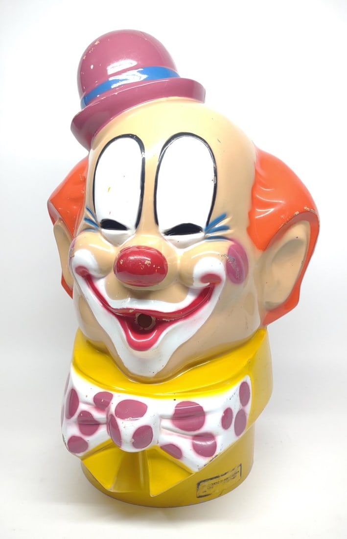 Mr Windy Clown Helium Balloon Tank Topper / Cover Auction