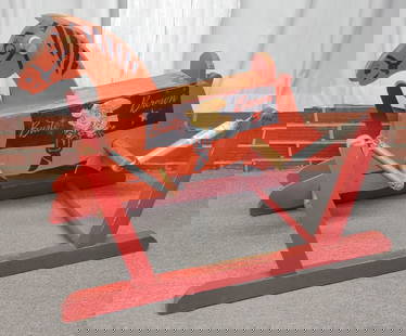 Vintage 1950's "the Wonder Horse" Rocking Horse