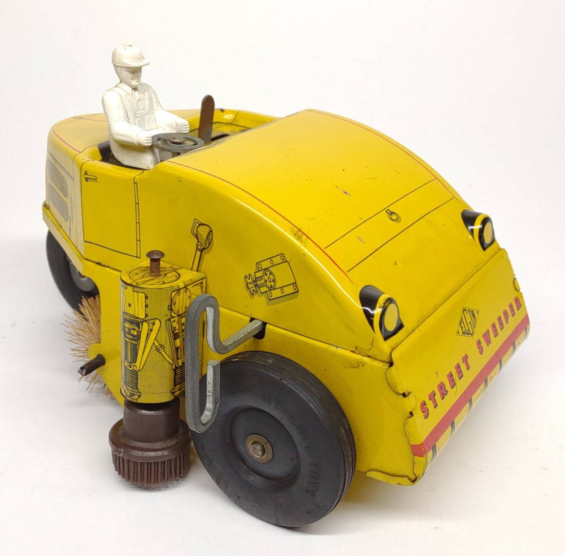 Nylint Wind-up Tin Street Sweeper Toy Auction