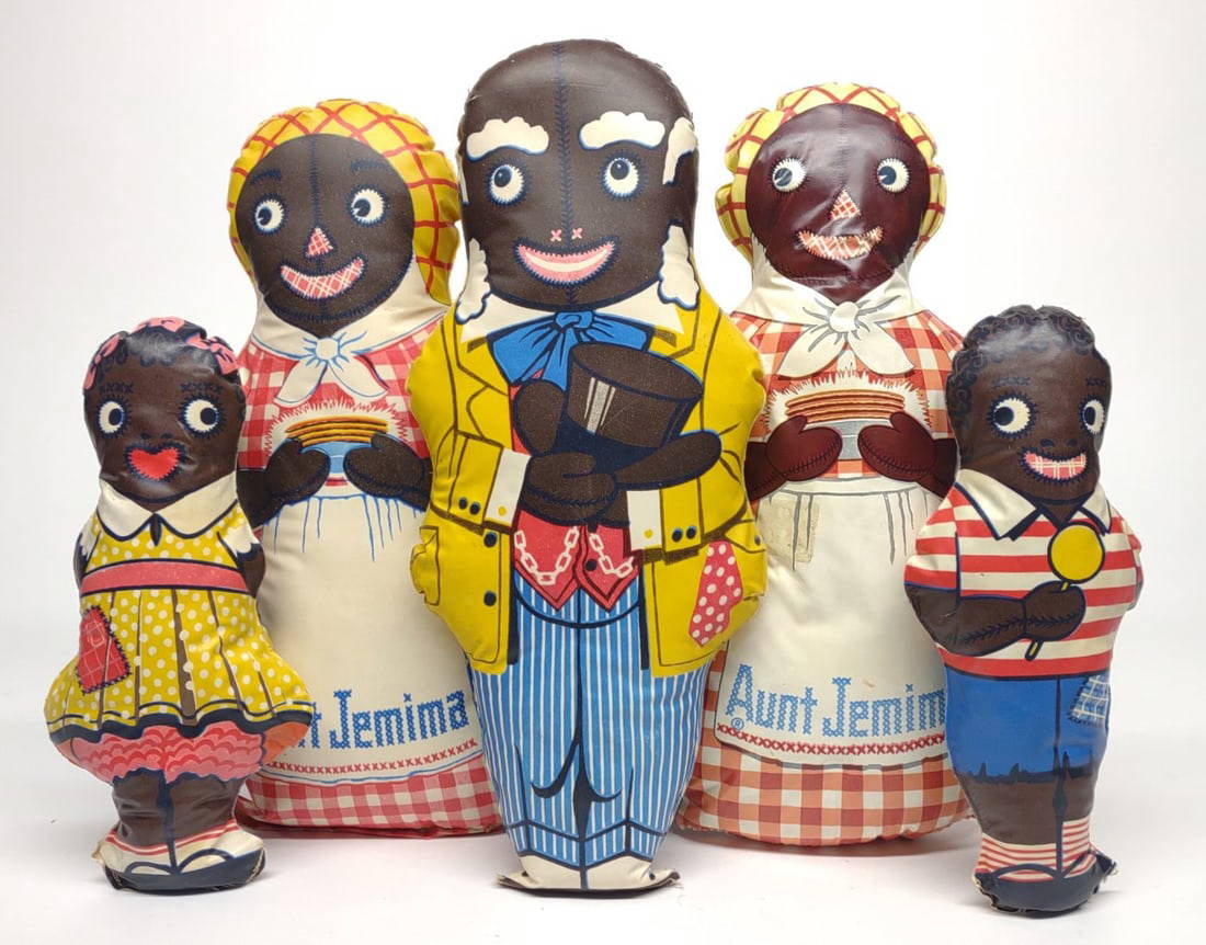 5 Aunt Jemima Advertising Doll Set Auction