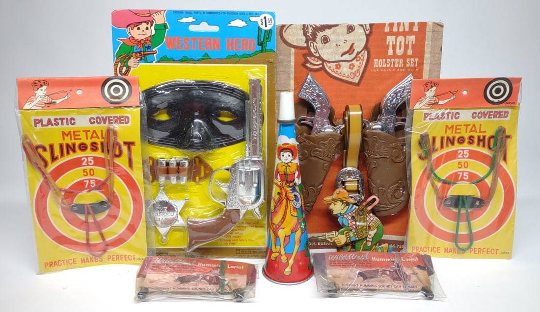 Vintage Western Cowboy Toys (nichols, Us Metal...) Auction