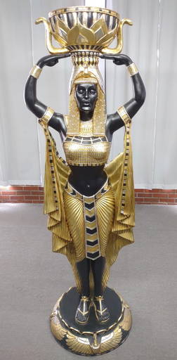 Life Size Egyptian Pharaoh Figure (6' Tall)