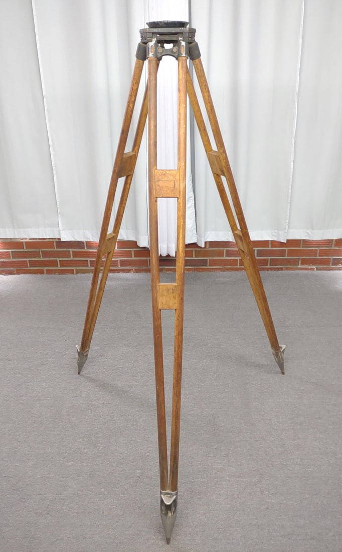 Vintage Berger Surveyors Transit Tripod Stand Auction