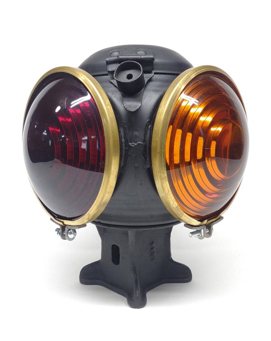 Adlake 4 Way Railroad Switch Lantern / Signal Auction