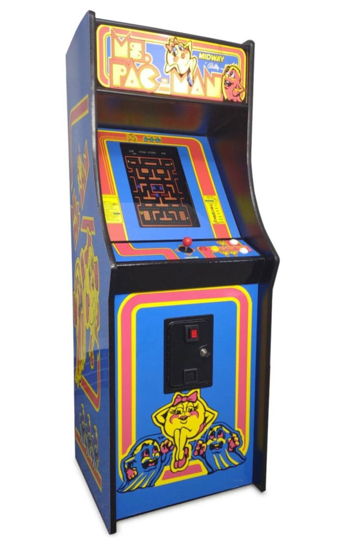 Ms.pac-man Arcade Cabinet Game (new Build) Auction