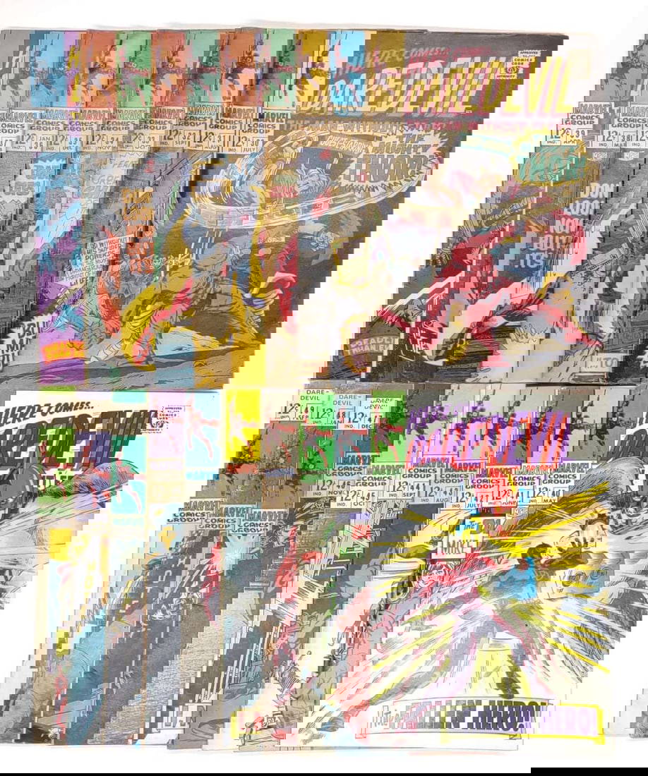 20 Daredevil #30-49 Full Run Marvel Comic Books Auction