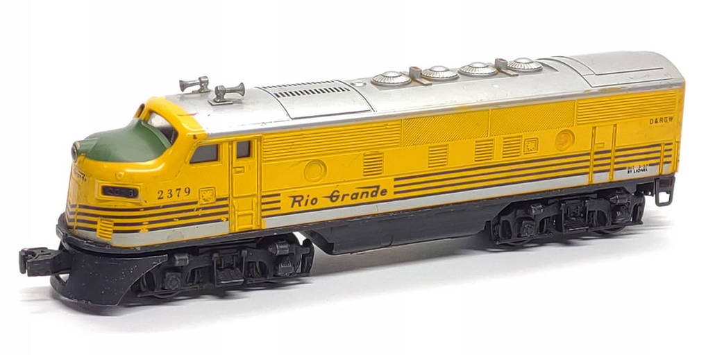 Lionel 2379 Rio Grande F 3 Diesel Locomotive Train