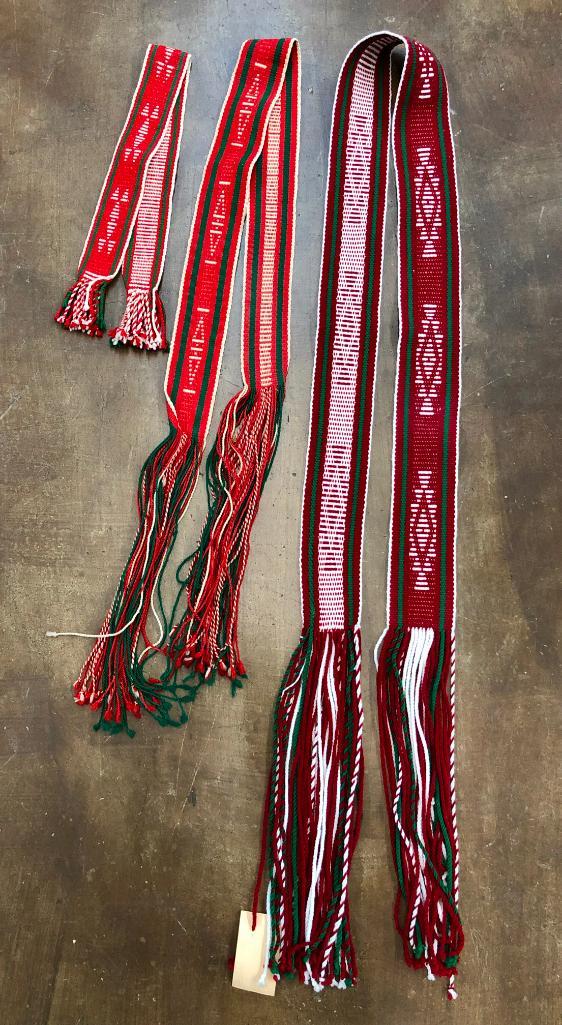 Three Dance Sashes - Jan 14, 2023 | Western Trading Post in AZ