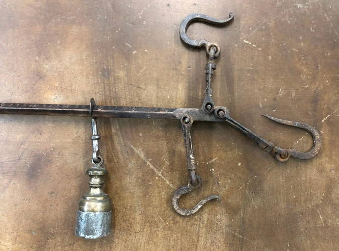 Antique Hand Forged Scale (#0043) on Jan 14, 2023 | Western Trading ...