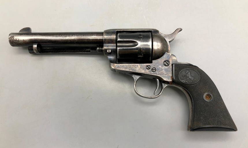 Nice Colt Single Army Action .45 Cal Revolver (#0455) on Jan 14, 2023 ...