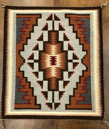 Navajo Diamond Pattern Textile