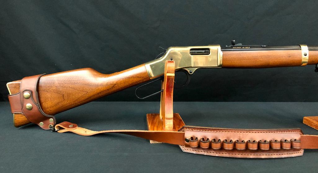 Henry Big Boy H006c .45 Caliber Carbine With Leather Sling