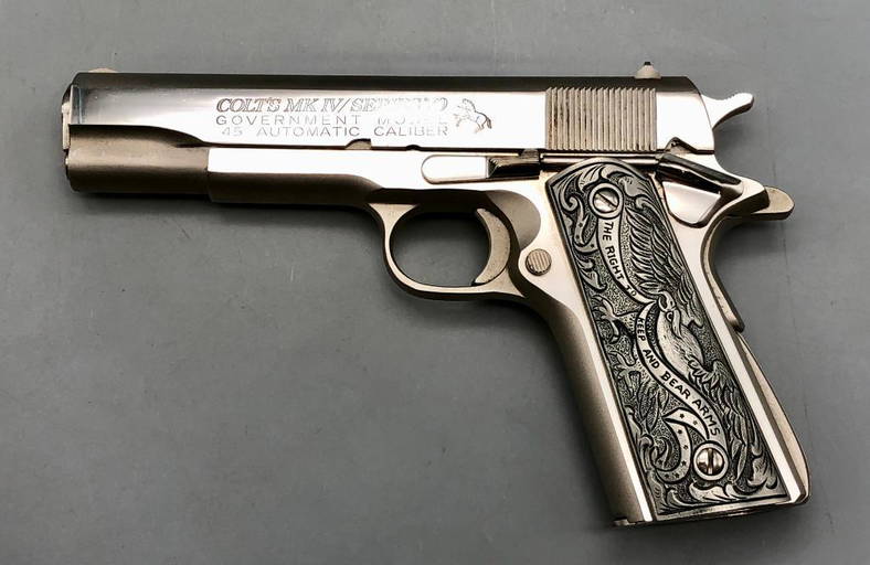 Colt .45 Acp Mk/iv Series 70 Semi Auto Pistol