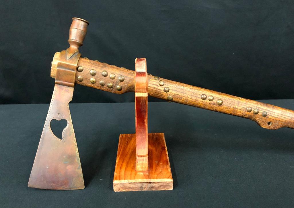 Vintage Pipe Tomahawk Auction