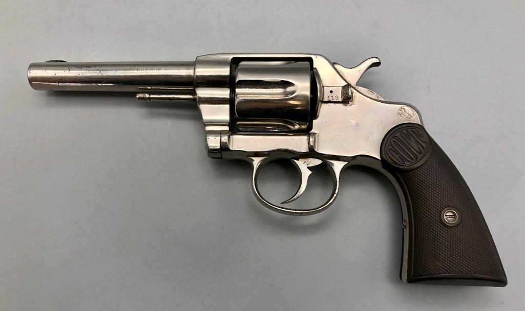 Antique And Rare Colt Model 1889 Revolver Auction