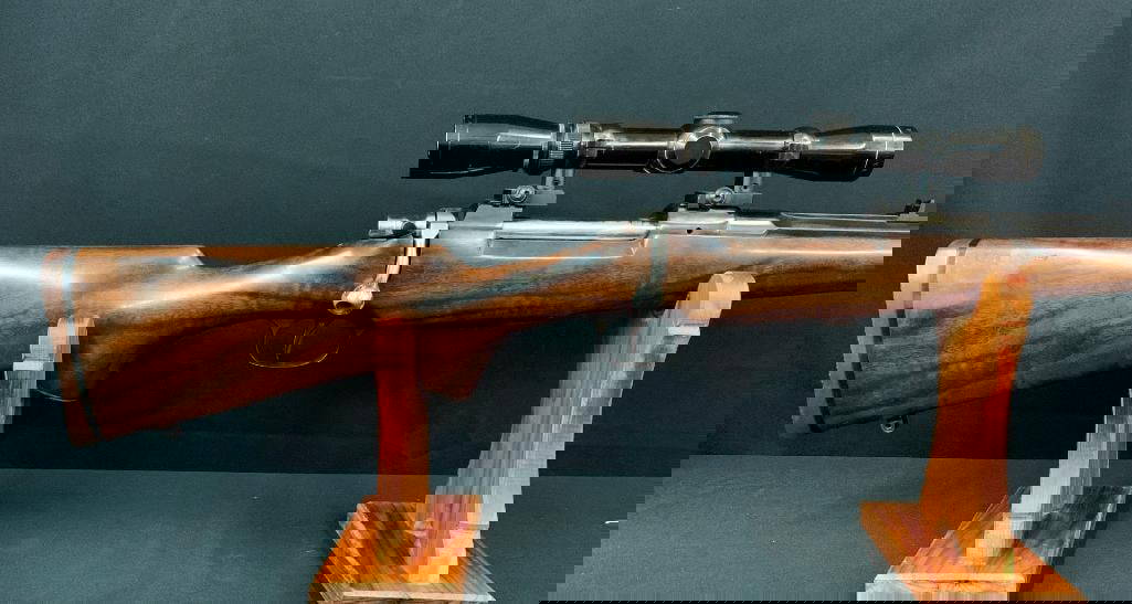 Bauska Custom Built Bolt Action Rifle Auction