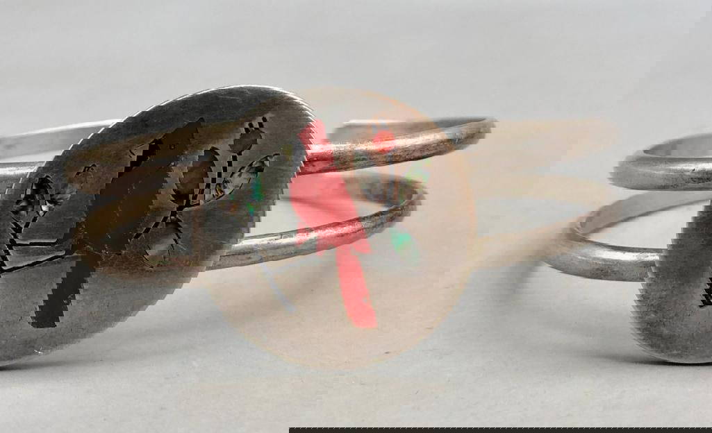 Cardinal Inlay Bracelet By Edaakie Auction