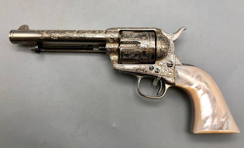 Colt Saa Engraved Revolver