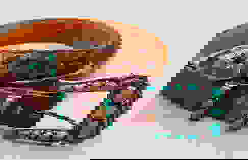 Vintage Turquoise Ranger Buckle Set With Leather Belt Auction