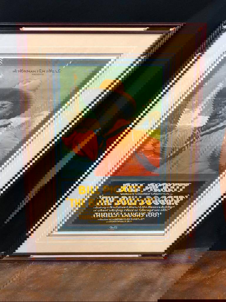 Bill Pickett The Bull-dogger Original Movie Poster Auction