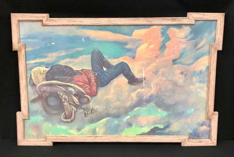 Two Vintage Budweiser Advertising Signs Auction