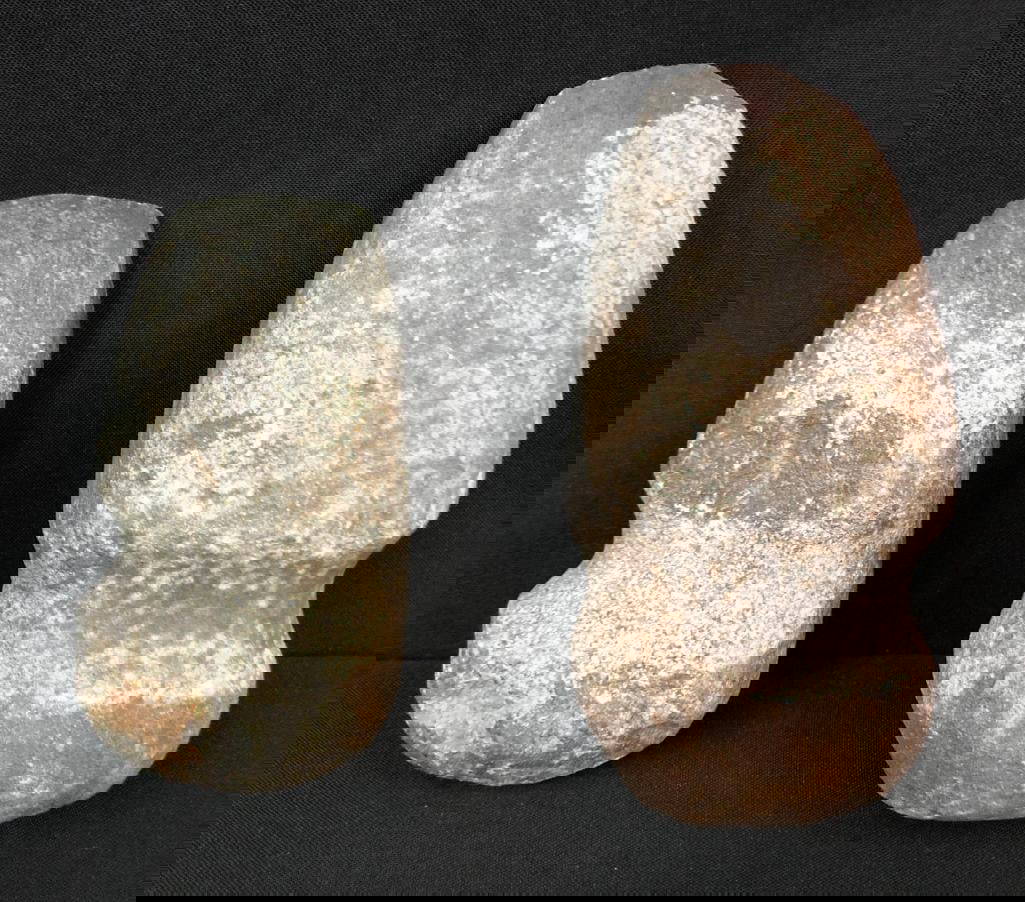 Two Prehistoric Stone Axe Heads Auction