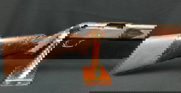 Old Stevens Double Barrel Shotgun Auction