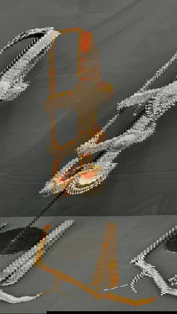 Fancy Turkomann Parade Bridle With Breast Collar And Quirt Auction