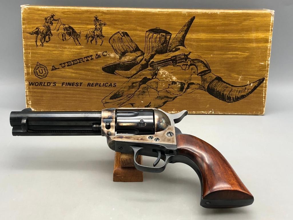 Uberti Cattleman .45lc Revolver With Box. Auction